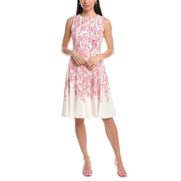 Maison Tara | Dresses | Maison Tara Womens Midi Dress Pink | Poshmark